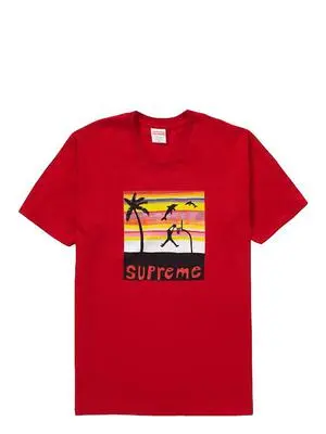 Supreme Dunk Tee Shirt Red