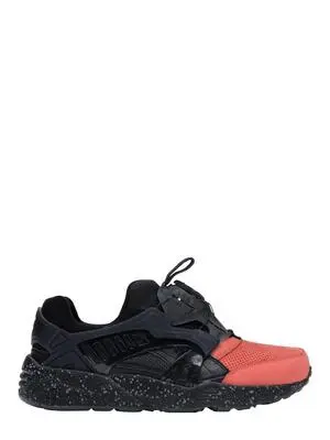 PUMA Disc Blaze Ronnie Fieg Coat Of Arms-coral Sneaker - Black/coral