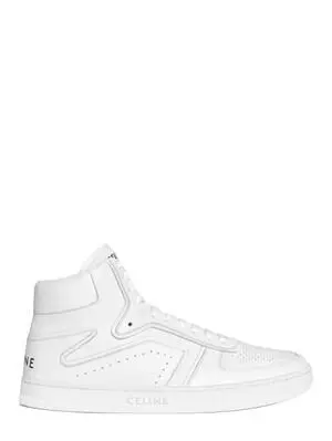 Celine CT-01 Z Trainer High Top Sneakers Optic White/white/black