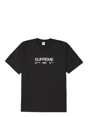 Supreme Est. 1994 Tee Shirt - Black