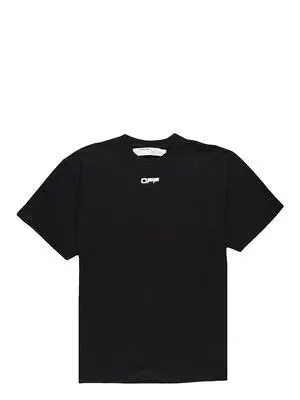 Off-White Oversized Fit Airport Tape T-shirt - Black