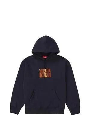 Supreme Enterprises Hooded Sweatshirt - Navy Blue