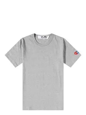 Play Comme Des Garcon Invader T-shirt - Grey