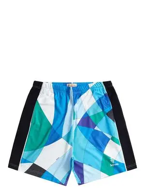 Supreme Emilio Pucci Soccer Short - Blue