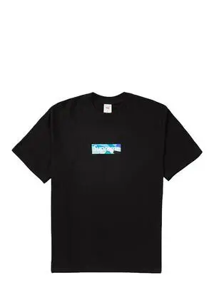 Supreme Emilio Pucci Box Logo Tee Shirt - Black/blue