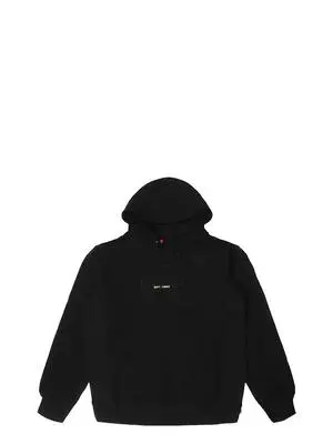 Supreme Embossed Logo Hooded Sweatshirt - Black