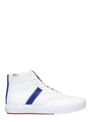 VANS Crockett High Top Sneakers - True White/surf The Web
