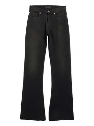 Balenciaga Bootcut Trousers - Black