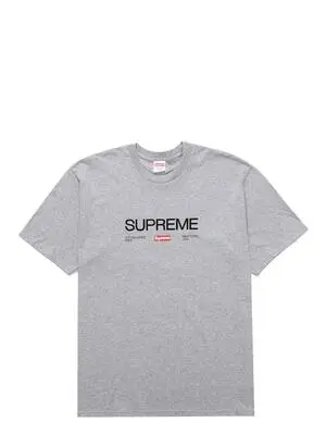 Supreme Est. 1994 Tee Shirt - Heather Grey