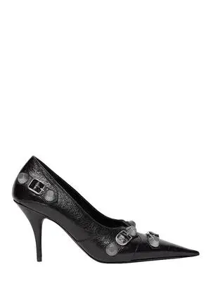 Balenciaga Cagole 90mm Pump - Black