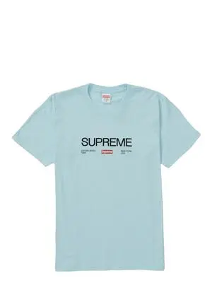 Supreme Est. 1994 Tee Shirt - Turquoise