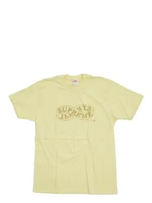 Supreme Eternal Tee Shirt (fw18) Pale Yellow