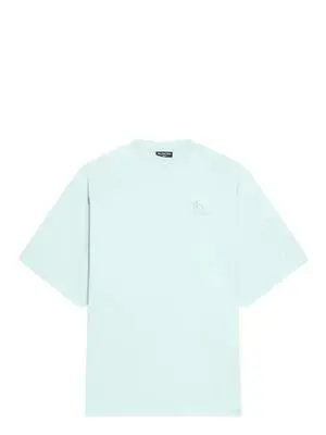 Balenciaga Double B Worn Out T-shirt - Light Green