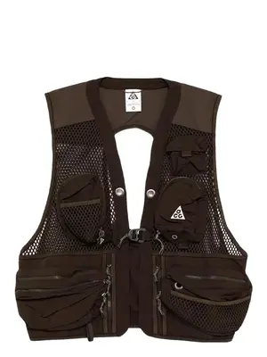 Nike Buttles Gilet Vest - Ebony Brown