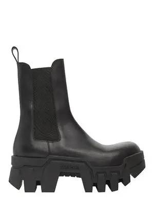 Balenciaga Chelsea Bulldozer 80mm Boots - Black