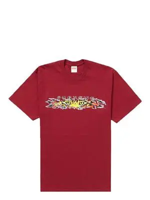 Supreme Eyes Tee Shirt - Cardinal