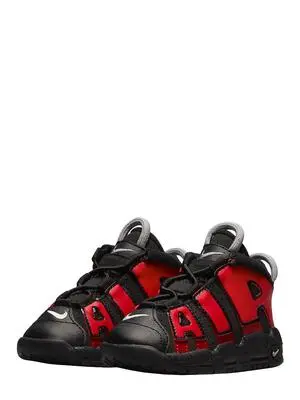 Nike Air More Uptempo Alternates Split Sneakers Black/university Redone-colormidnight Navyone-colorwhite