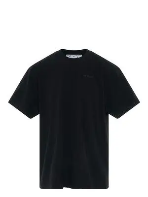 Off-White Rubber Diagonals Oversized T-shirt - Black