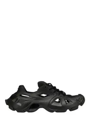 Balenciaga Hd Lace Up Sneaker - Black