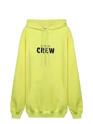 Balenciaga Oversize Hoodie - Yellow