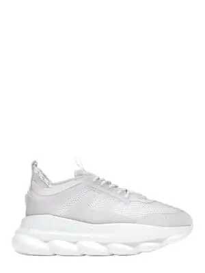 Versace Chain Reaction Sneakers - White