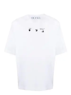 Off-White Off Sketch Arrows Logo T-shirt - White