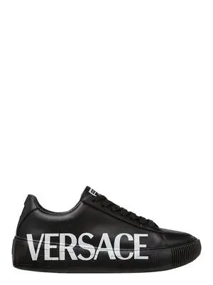 Versace Medusa Greca Low - Black/white