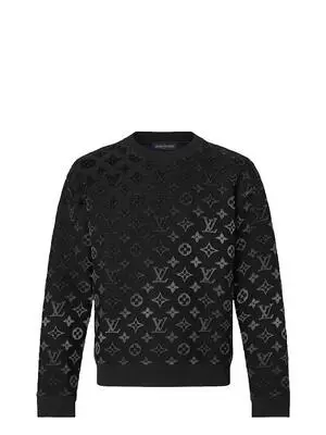 LOUIS VUITTON Gradient Monogram Fil Coupe Sweatshirt - Multicolor