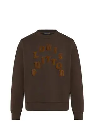 LOUIS VUITTON Tuffetage Crewneck Sweatshirt - Brown