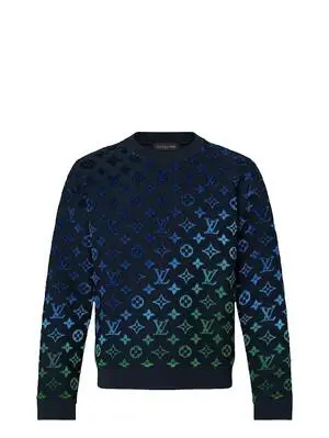 LOUIS VUITTON Gradient Monogram Fil Coupé Sweatshirt - Multicolor