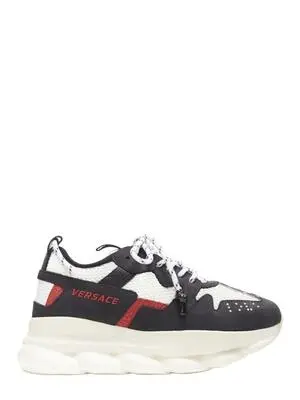 Versace Chain Reaction 2 Sneakers - Black/red/white