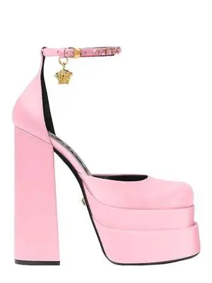 Versace Medusa Aevitas 155mm Platform Pumps - Pink/gold