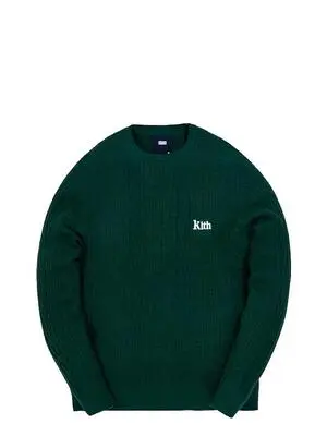 Kith Vintage Tilden Crewneck Sweatshirt Sweater - Scarab