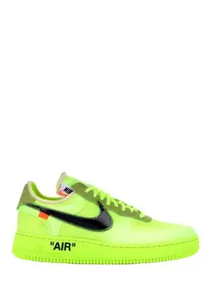 Nike Force 1 Low Off-white Volt - Volt/hyper Jade/cone
