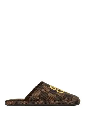 LOUIS VUITTON Palace Slipper Damier Pop - Ebene