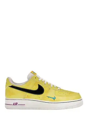 Nike Air Force 1 Low Peace, Love & Basketball - Speed Yellow/black/laser Blue