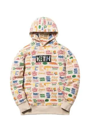 Kith Treats Circular Hoodie - Turtle Dove