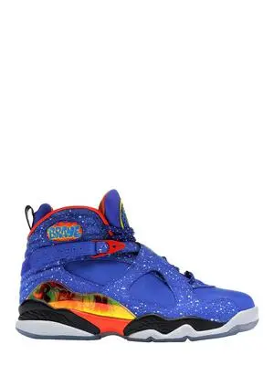 JORDAN Jordan 8 Retro Doernbecher Sneakers Hyper Blue/electro Orange/black