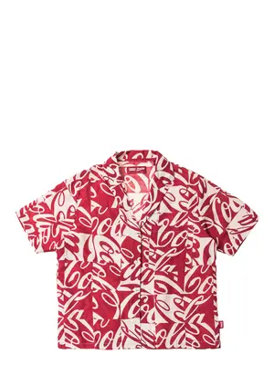 Kith X Coca-cola Carla Button-up Shirt - Red