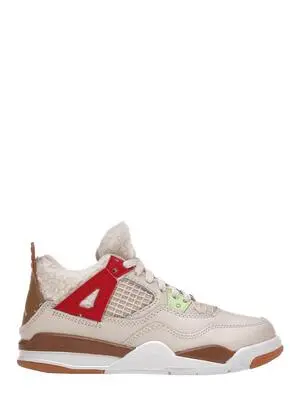 JORDAN 4 Retro Where The Wild Things Are Ps - Pearl White/dark Driftwood/gym Red
