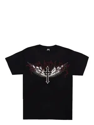 REVENGE Lightning Reaper Tee Shirt - Black