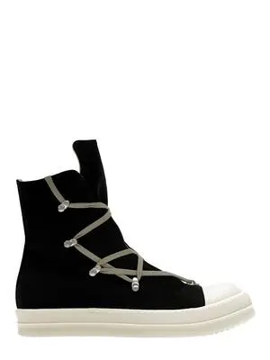 Rick Owens Hexa High Sneakers - Black/pearl/milk