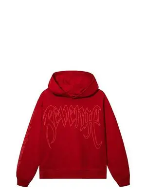 REVENGE Xxxtentacion Kill Outline Hoodie - Red