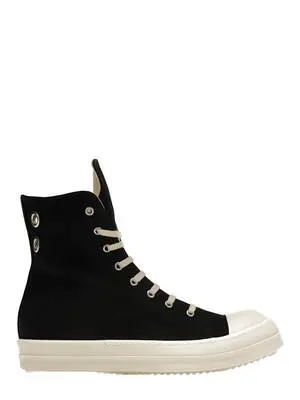 Rick Owens Edfu High-top Sneakers - Black/milk
