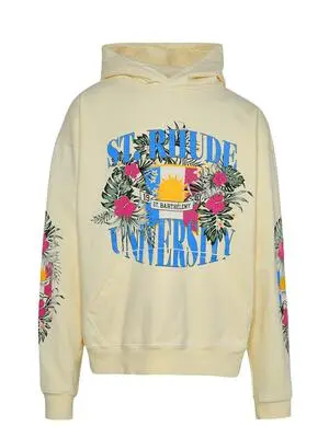 Rhude University Hoodie - Cream
