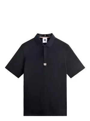 Kith Wilson Game Point Seamless Polo Shirt - Black