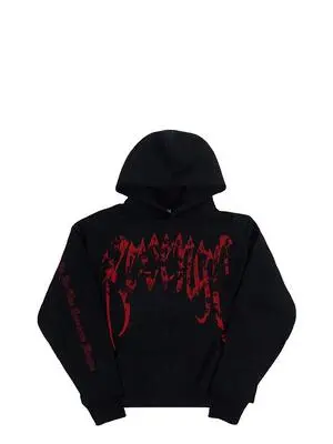 REVENGE Juice Wrld Collage Hoodie - Black