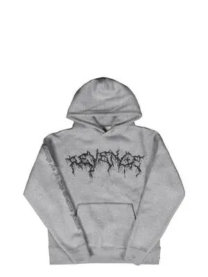 REVENGE Lightning Drip Hoodie - Gray