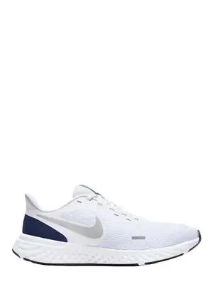 Nike Revolution 5 Sneakers - White/midnight Navy Blue/metallic Silver