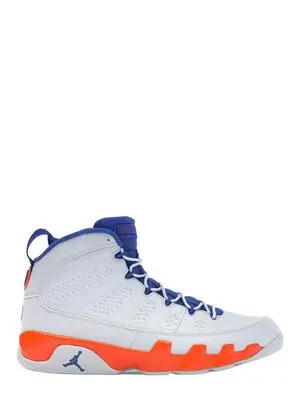 JORDAN Jordan 9 Retro Sneakers Pure Platinum/game Royalone-colormandarin